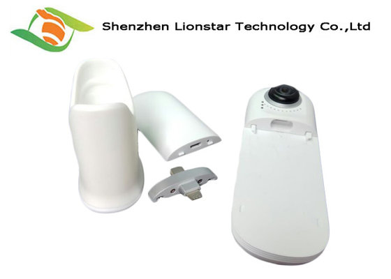 White Portable Panoramic Digital Camera Video Recording WI-FI Or USB Connection
