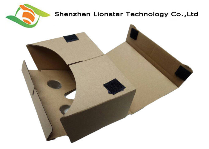 Craft Goggles 3D Glasses Cardboard VR Viewer For 3D Movies / Family Cinema