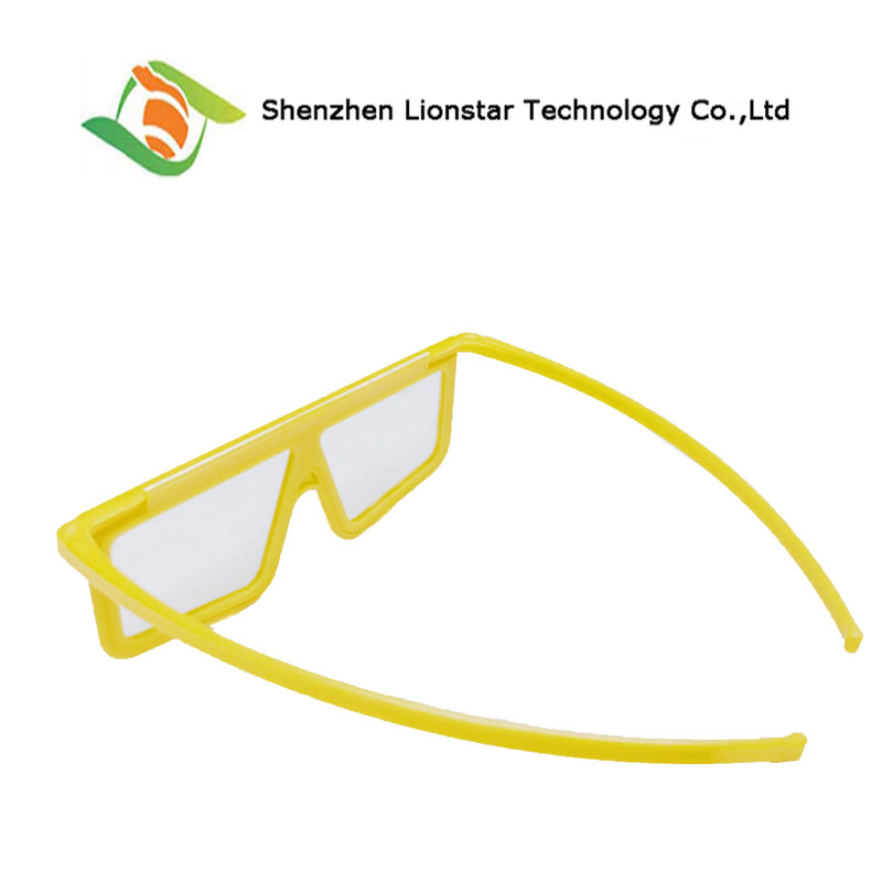 Plastic Chromadepth Glasses Passive 3D Glasses Light Weight For Common Adult Use