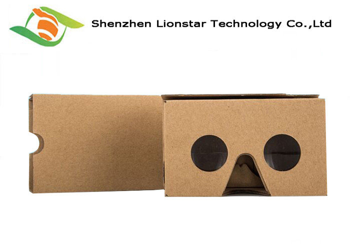 Customized Cardboard VR Headset Google Cardboard 2.0 For Android / IOS Smartphones