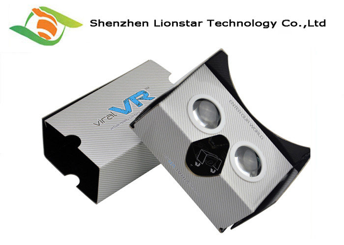Colorful Google Cardboard 3d Virtual Reality Headset Lens Diameter 37MM / 34MM