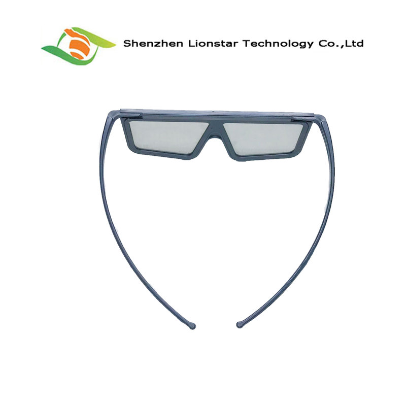 Plastic Chromadepth Colorful Side By Side 3D Glasses Bigger Shape 0.19mm Lens Thickness