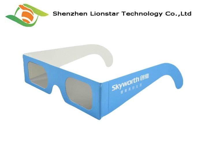 Cinema 3d Glasses , Circular Polarized Polarized 3D Glasses For Projector TV