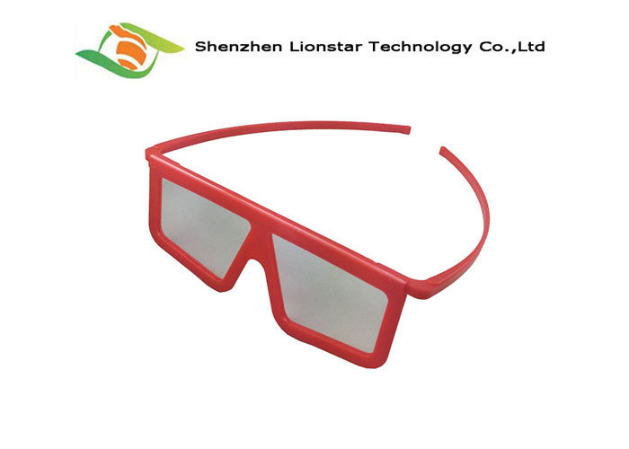 0.28mm TAC Lens Three D Goggles Plastic 3D Polarized Film Glasses For PC Game