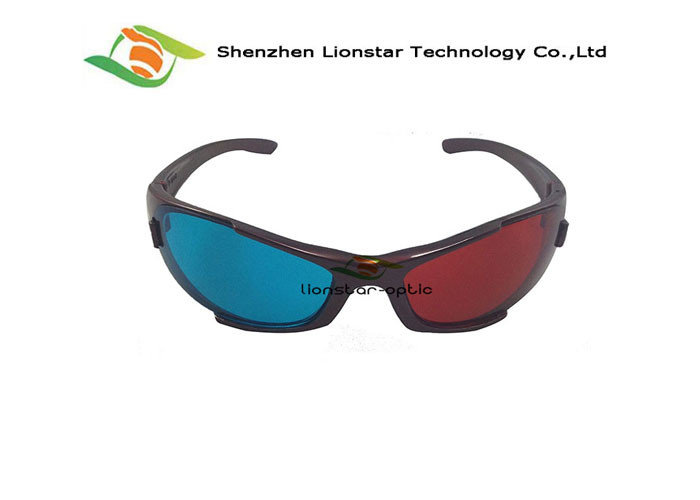 Plastic Frame Full HD Linear Polarizer Film For customized Red Cyan 3D Glasses