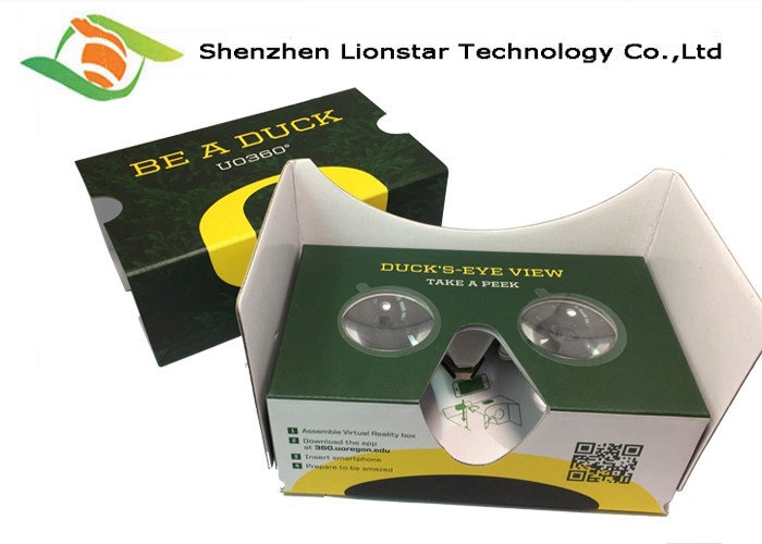 Grade A Virtual Reality Cardboard VR Glasses For 4.7-6.0" IOS And Android Phone
