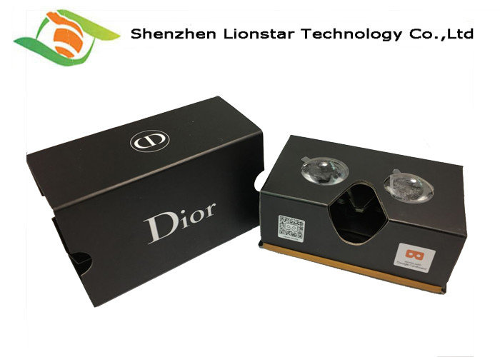 Cardboard 3d Viewer For Iphone , Diy Virtual Reality Headset For Watching 360° Videos