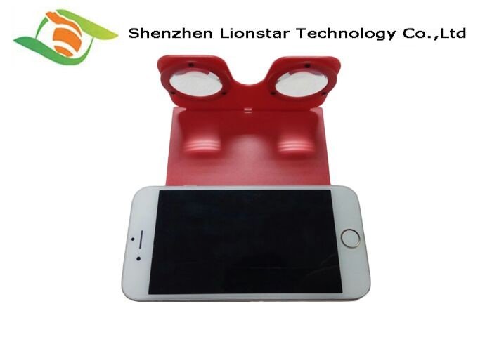 Plastic Lightweight Mini 3D VR Glasses Virtual Reality Headset  For All Smart Phone