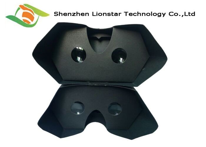 V2 Cardboard Virtual Reality Headset With Sucker Head Strap Forehead Pad Nose Pad