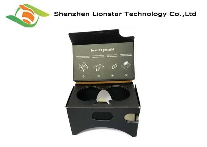 3D Movies Cardboard Video Glasses Full - Bleed Printing With Headband / Nose Protector