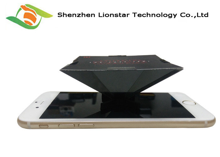 7CM*7CM*3.5CM 3D Hologram Projector Compatible Smartphones With Clear Vision