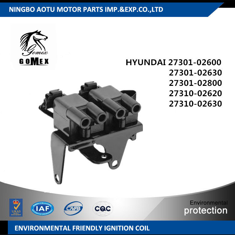 Automobile Cylinder Ignition Coil 27301-02600 27301-02630  27301-02800 27310-02620  27310-02630
