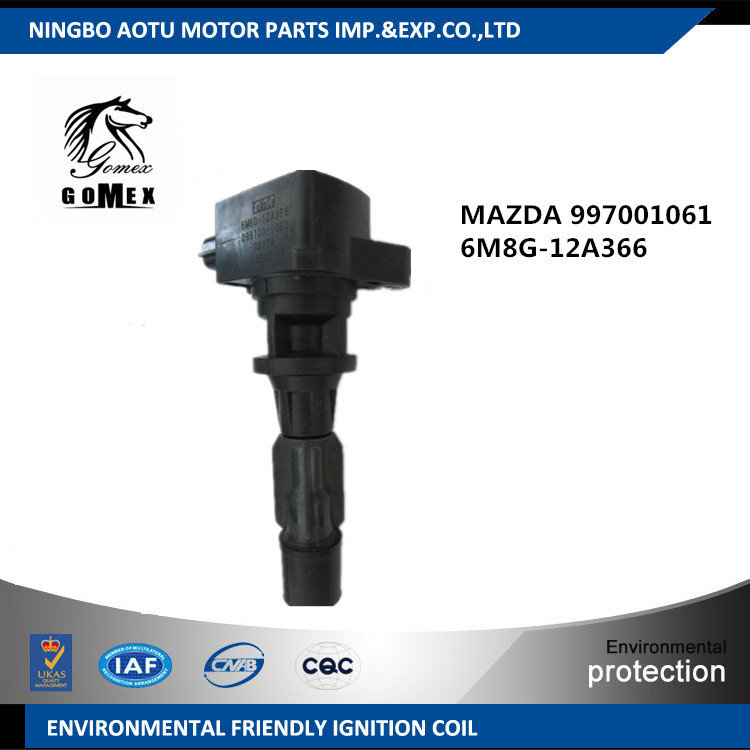 MAZDA 997001061 6M8G - 12A366 Car Ignition Coil Unit , High Voltage Ignition Coil