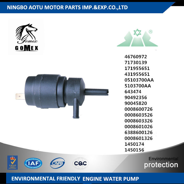 AUDI SEAT SKODA BORA PASSAT POLO CADDY LT Window Cleaning Water Pump 6760972 71730139 171955651 431955651