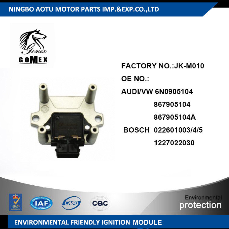 Auto Engine Parts Ignition Module for AUDI/VW 6N0905104 867905104 867905104A BOSCH 022601003/4/5 1227022030