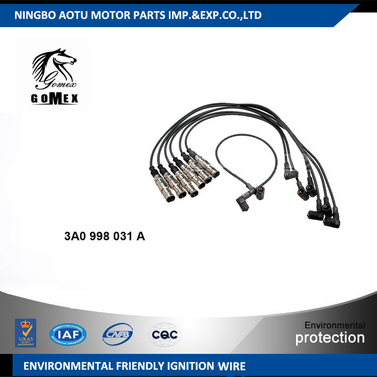 Automotive Engine Parts VOLKSWAGEN Ignition Wire Set 3A0 998 031 A ignition cable