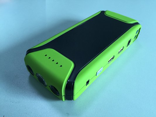 Black Car Battery Power Bank , Portable Power Bank Car Jump Starter For Laptop
