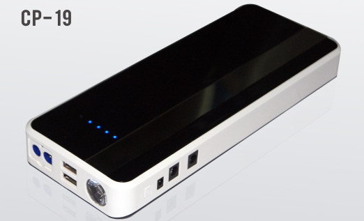 1000A Mini Compact Car Jump Starter 18000mAh 700g 225*90*30mm