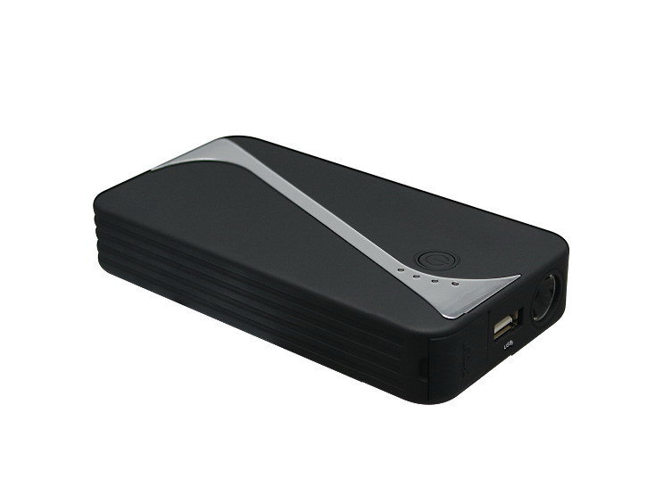 400A 12V Lithum Car Jump Starter Mini Jump Starter Pack in Black