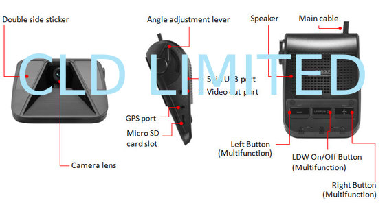 Safe Lane Departure Warning Advanced Driver Assistance System, ADAS system