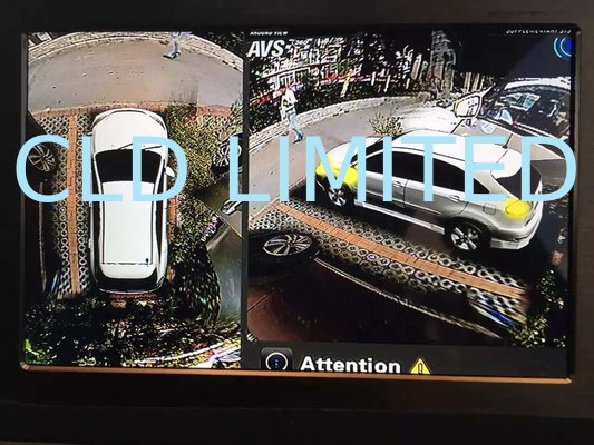 3D 360 bird view parking system,guided camera calibration, 360 blind spots coverage,universal model