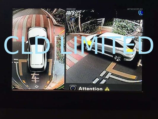 3D 360 bird view parking system with driving video recording， suitable for high configuration car model,IP67,wide angle