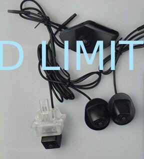 Car Surveillance Camera 360 Degree With Can Bus Decoder , Different Car Models Are Available