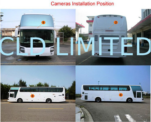2D 360 Panoramic Parking Monitoring System for Buses and Trucks, Universal model, Durable Material with Stable System