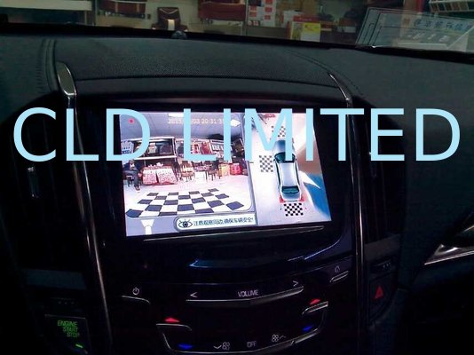 360 bird view parking system , specific model KL-QJ001 for Cadillac SRX, seamless splicing images.