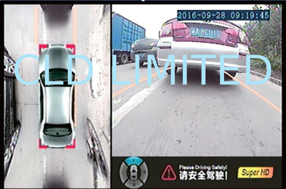 360 Degree Around Bird View Car Reverse Camera System , Around View Monitoring System