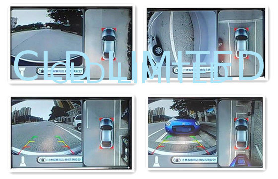 Night Vision HD DVR Car Camera, 360 Degree  Bird View Parking System  with Wide View Angle.
