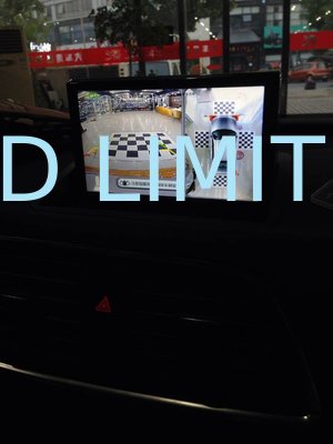 High Definition Car Reverse Parking System Security recording function For Audi, IP67, 360 Bird View System