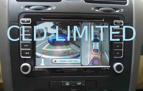 Bird View System ,Waterproof HD CMOS Car Rearview Camera System , Around View Monitor For Cars