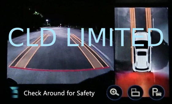 3D  Reversing system , 360 AVM with HD DVR in Real Time, Loop Recording, Bird View System