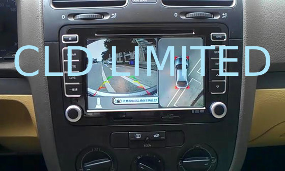 360 Degree Seamless  Bird View Car Backup Camera Systems , AVM Parking Guidance System For KIA SporTage