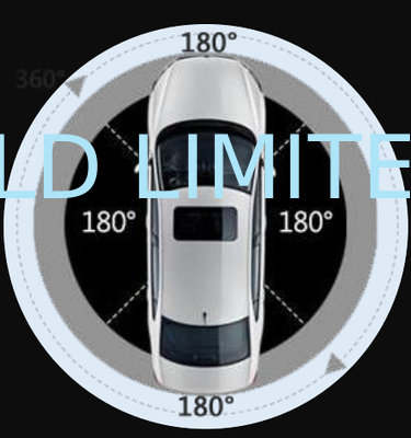 360 Around View Monitor System / Car Surround Camera System 3D Rotation for Starting