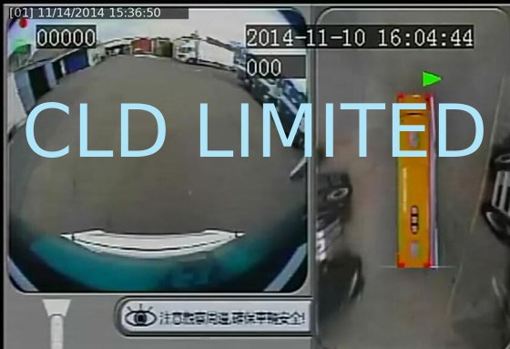 360 Degree Bird View Parking Around View Monitor System Four way DVR in Real Time, Bird View System for Buses or Trucks