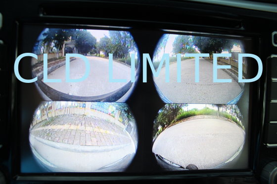 Sony 225 Cameras Bird View Parking System for Cars , HD Round View Images