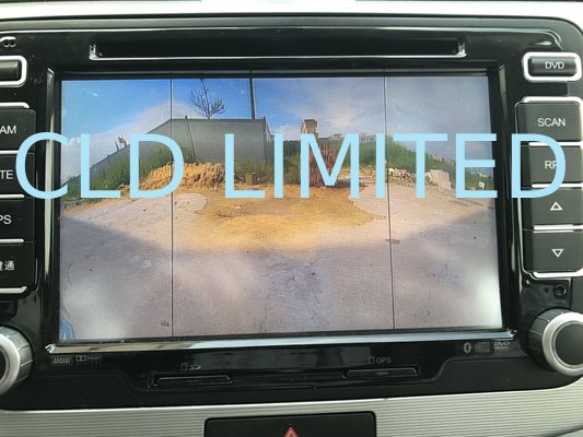 3D Around View Monitor System for Cars , IP67 1080 P 360 Bird View Parking System Waterproof