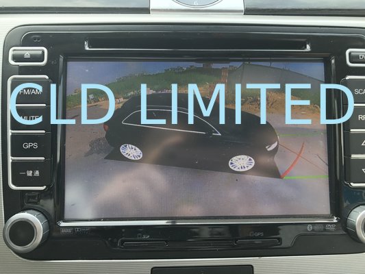 3D Around View Monitor System for Cars , IP67 1080 P 360 Bird View Parking System Waterproof
