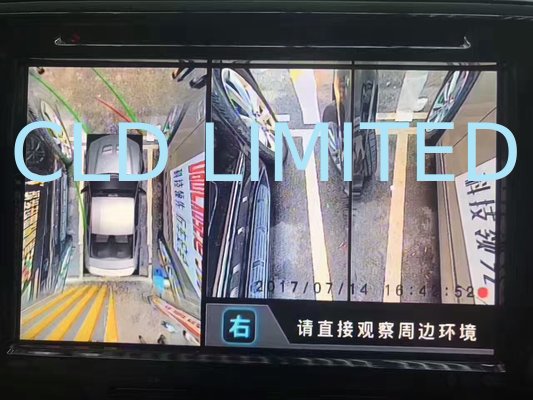360 Around View Monitoring System for Cars, 3D Bird View Images, Super Wide View Angle