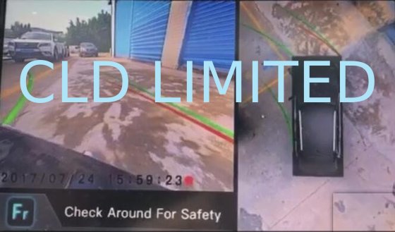 HD 3D 360 Degree Car Security Camera / Car Camera System With 4 Wide Angle Fish-eye Cameras, Bird View System