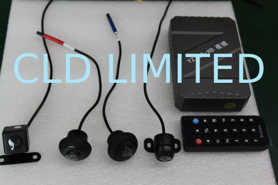 720P HD Camera with four-channel DVR in Real Time for Cars , 360 AVM Images , Seamless Splicing