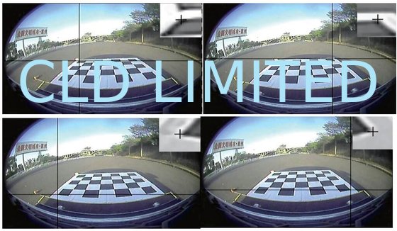 360 Degree around Bird view Bus Camera  Parking Systems, HD Cameras, Four -way DVR