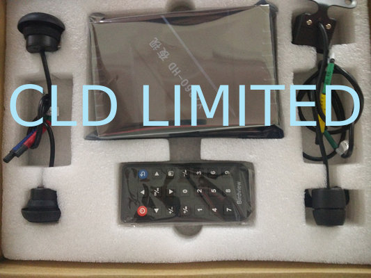 4 Wide Angle360 degree Cameras Seamless Car Reverse Camera System ,High Definition 720P and waterprool level IP67