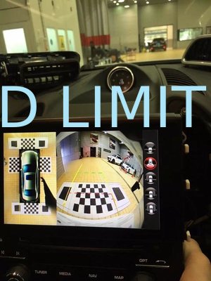 2D HD Bird View Parking System with CAN Decoder , 360 Vehicle Camera System