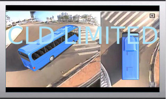 IP68 ADAS 360 AVM Bus Camera Systems for Blind Spots Detection