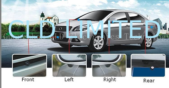 HD AVM 360 Degree Car Reverse Camera Kit With Recorder Function, Universal and Specific Models