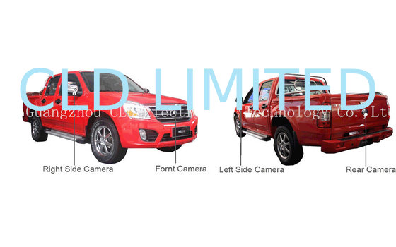 Full Visual 360 Degree Around View Lorry Cameras Parking System, Bird View System