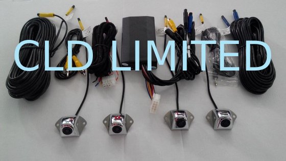 Full Visual 360 Degree Around View Night Vision Car Reverse Camera Parking System For Benz Zetros